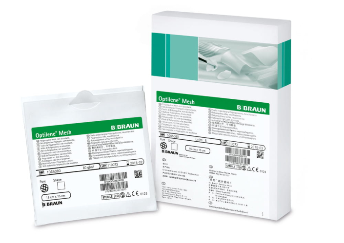 Optilene Mesh elastic blue - Distribuidora Arsuaga